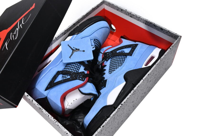 Air Jordan 4 Retro Travis Scott "Houston Oilers" - Naya's Vault